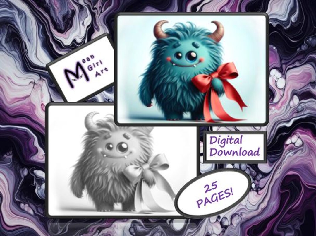 Monsters Vol 2 Cuddly Monsters - Etsy