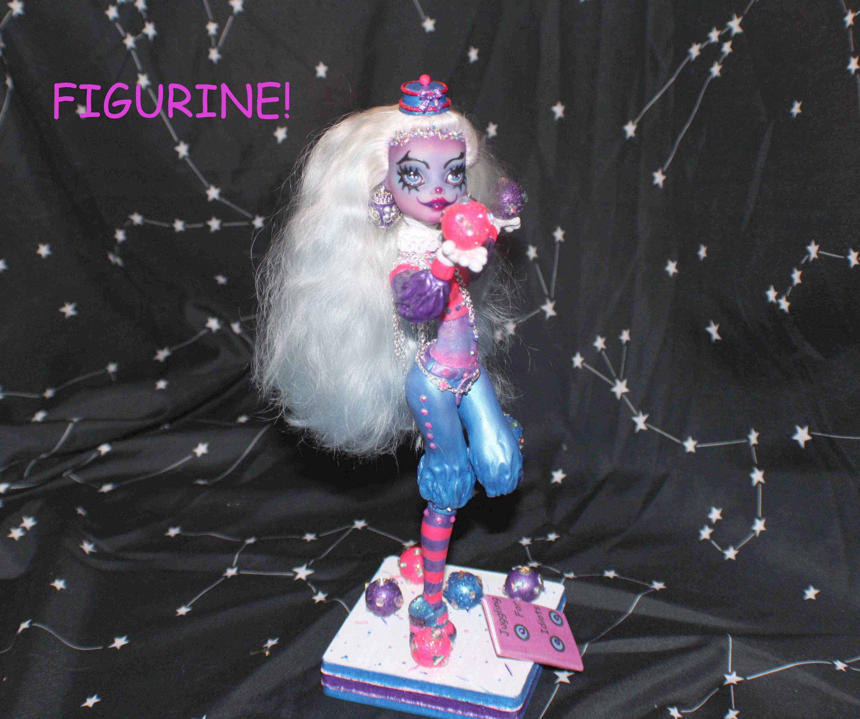 Juggles the Clown - Figurine, Doll Repaint - Etsy