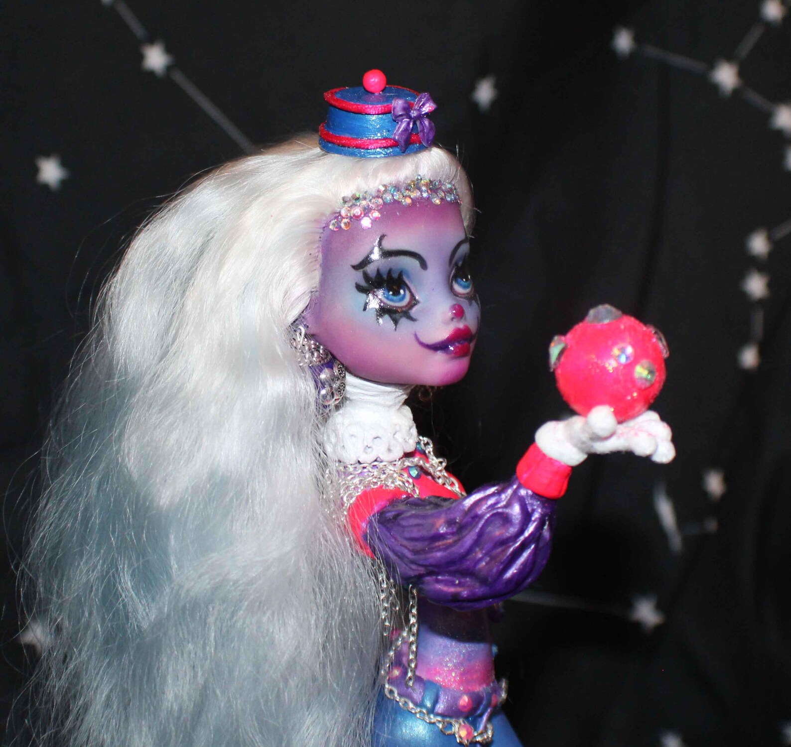 Juggles the Clown - Figurine, Doll Repaint - Etsy