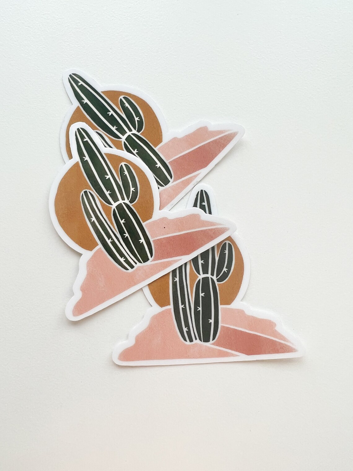 Cactus Sticker // Desert Boho Plant Sticker // Laptop & Water - Etsy