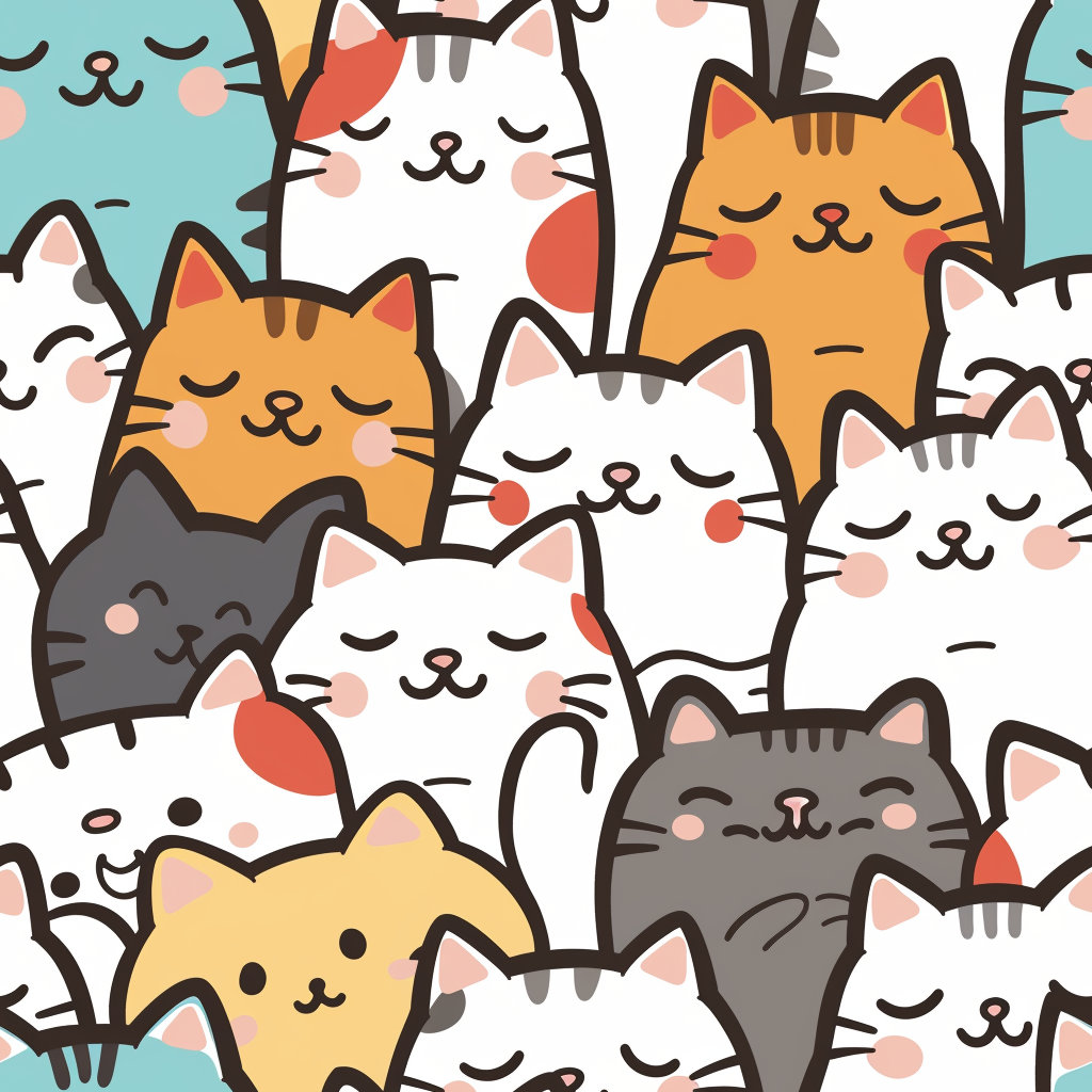 Mystical Cat Pattern 4 - Etsy