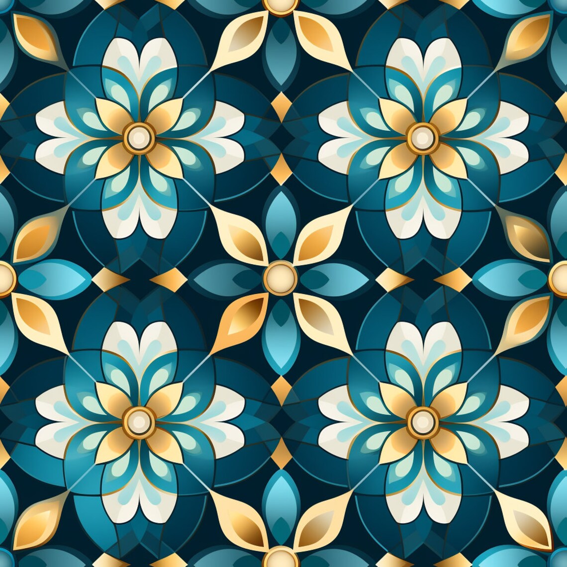 Tesselation Digital Tile - Etsy