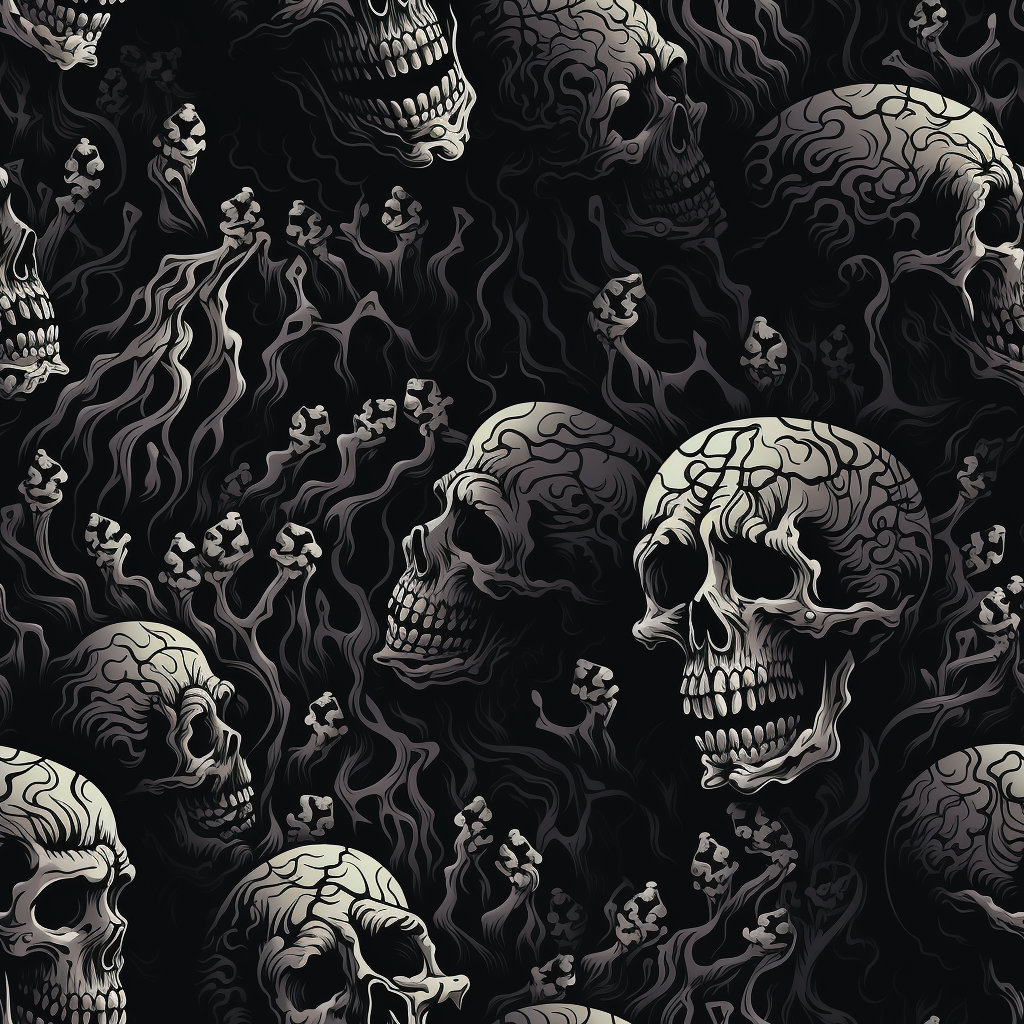 Skull Digital Tile Pack 3 - Etsy