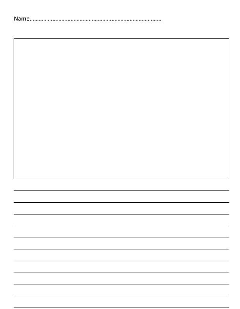 Printable Lined Paper Bundle | 8mm & 10mm | Writing and Drawing ...