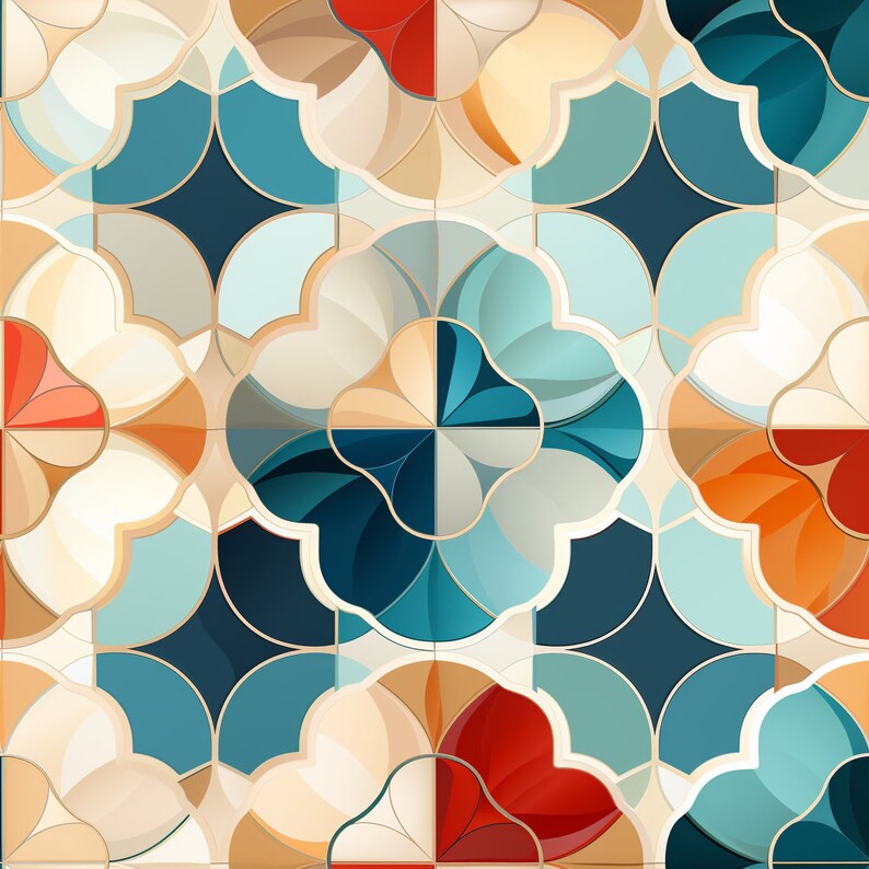 Tesselation Digital Tile - Etsy