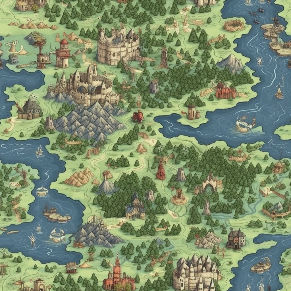 Fantasy Map Tile Pack 2 - Etsy