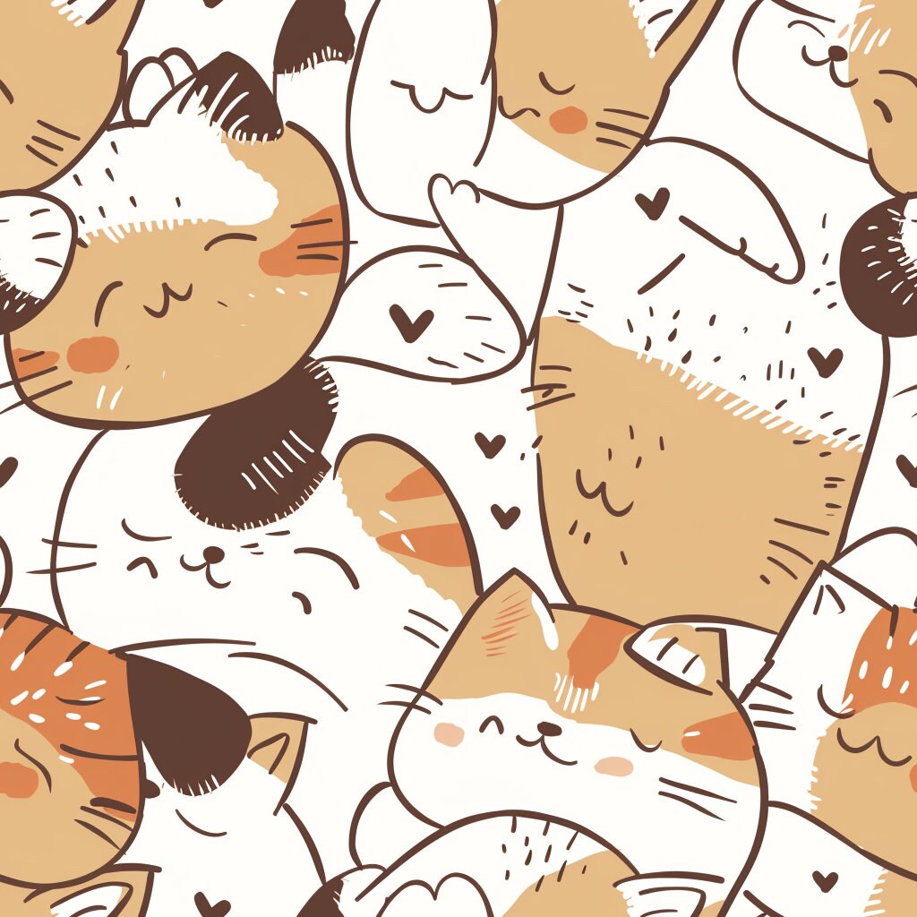 Mystical Cat Pattern 4 - Etsy