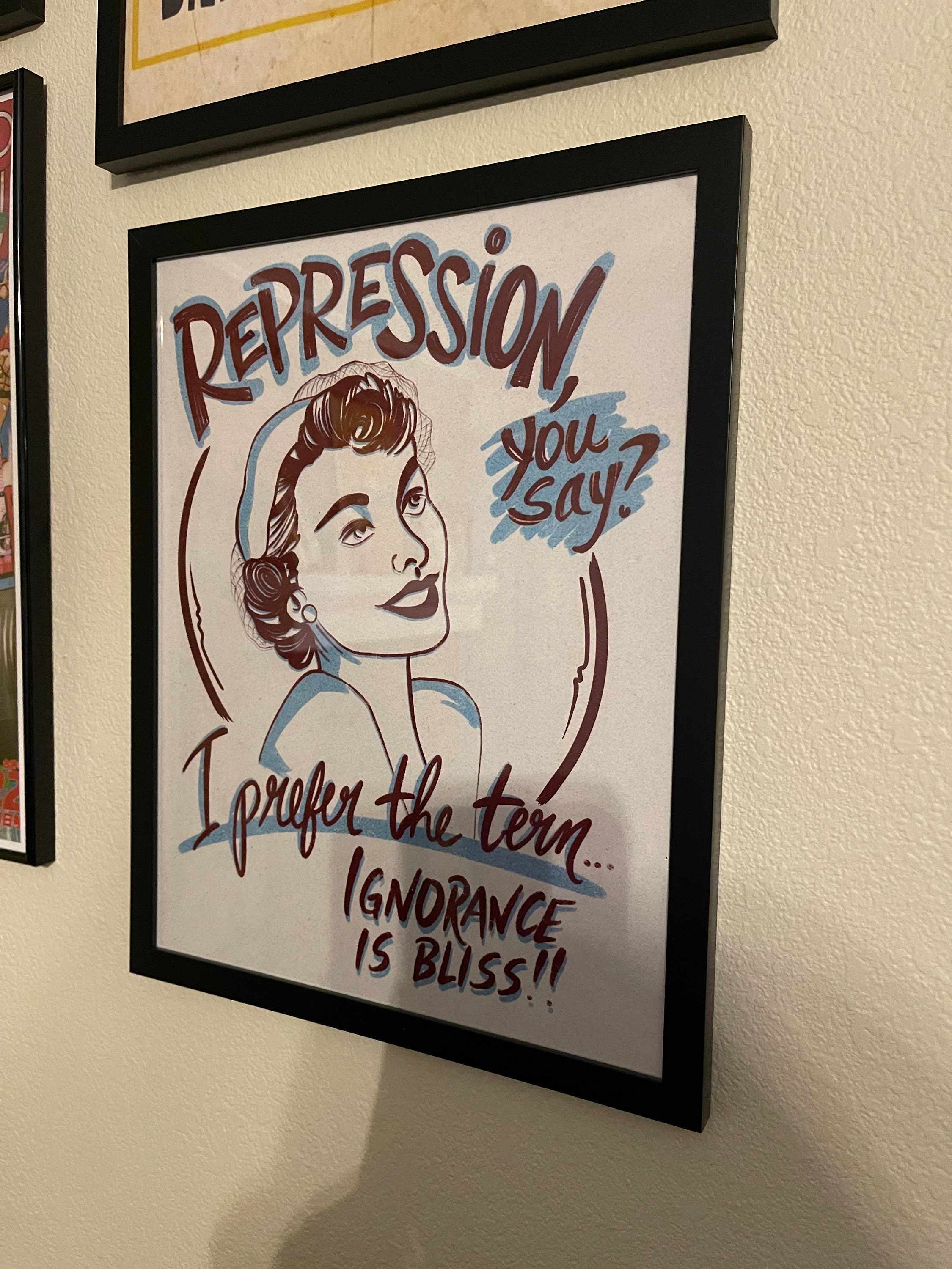 Retro Mental Health Poster - Etsy