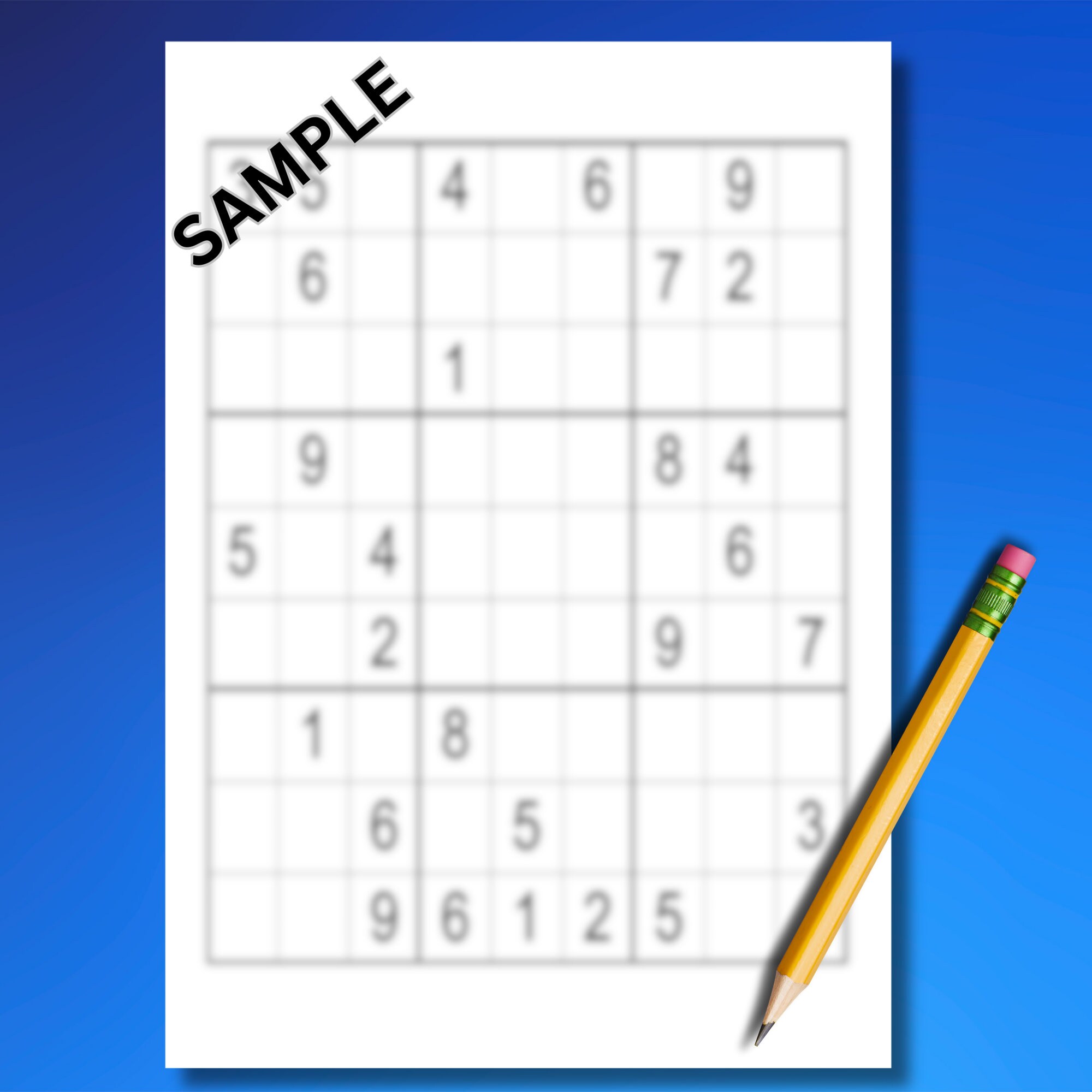 10 Medium-difficulty Sudoku Puzzles, High-quality Brain Teasers With ...