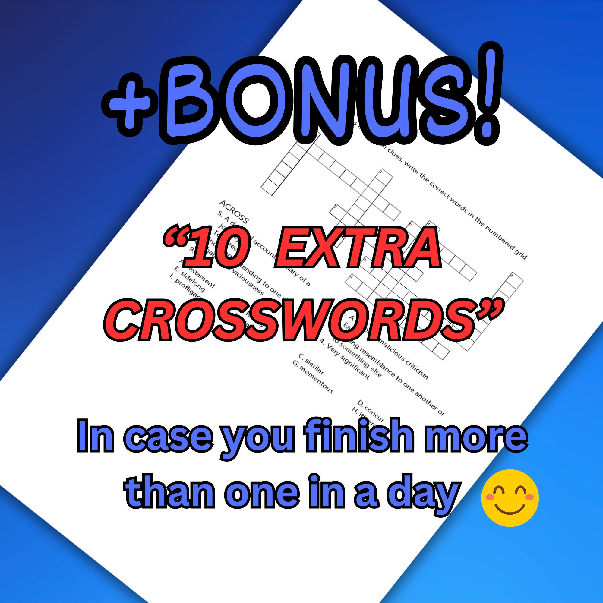 40 Digital Crossword Puzzles for Sharp Minds, Monthly Brain Teaser ...
