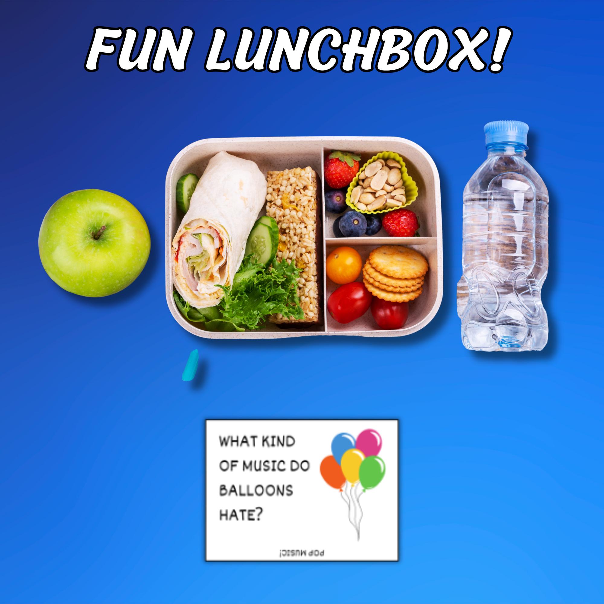Funny Lunchbox Joke Cards for Kids: Printable School Lunch Notes (PDF ...