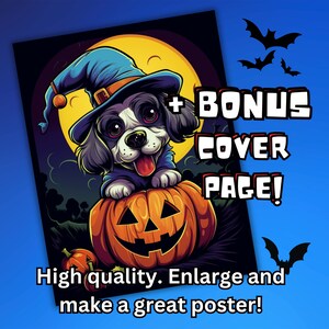 Halloween Animals Coloring Pages | 50 High-quality Digital Pages | PDF ...