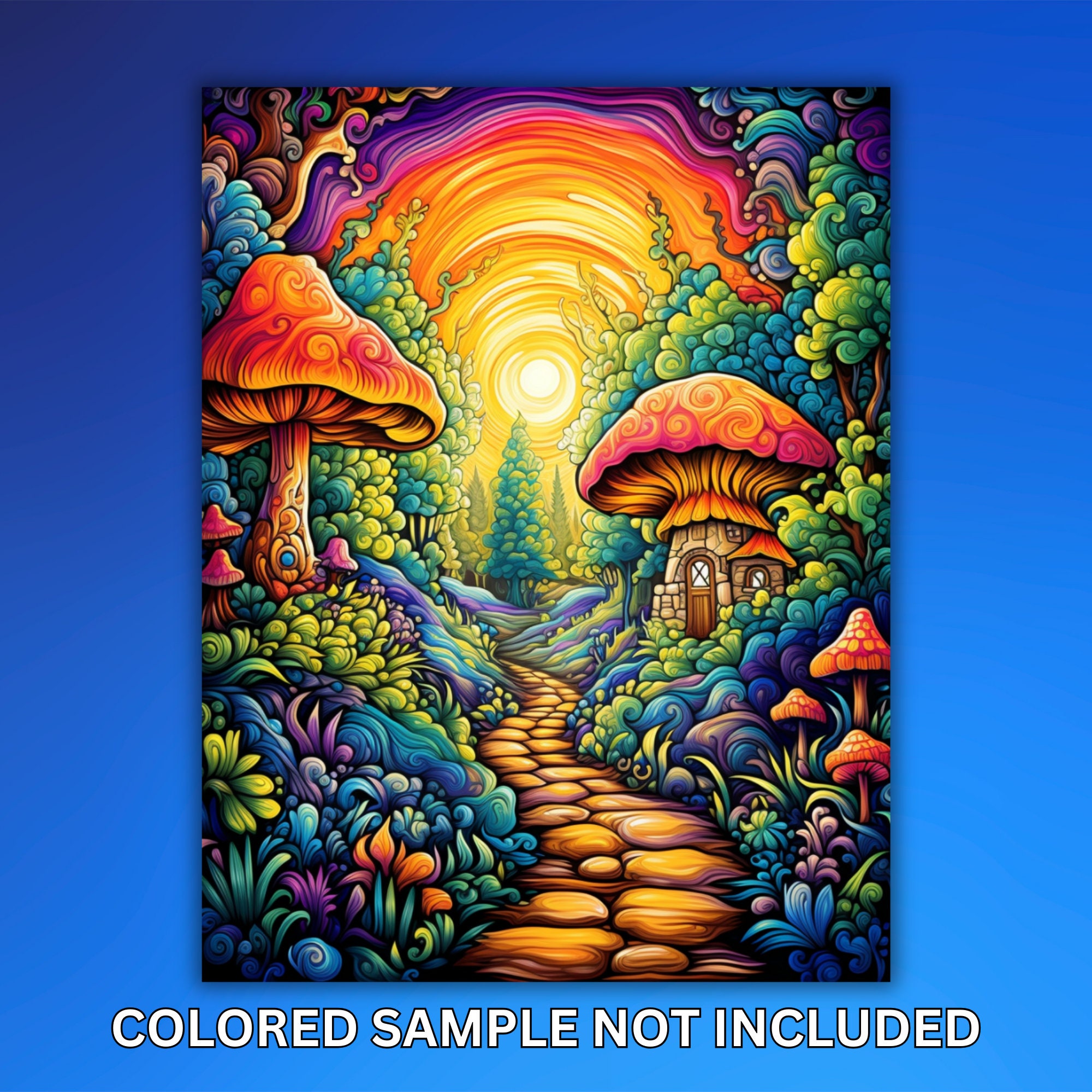 Magic Forest Coloring Pages for Adults – 50 Enchanted Forest Designs ...