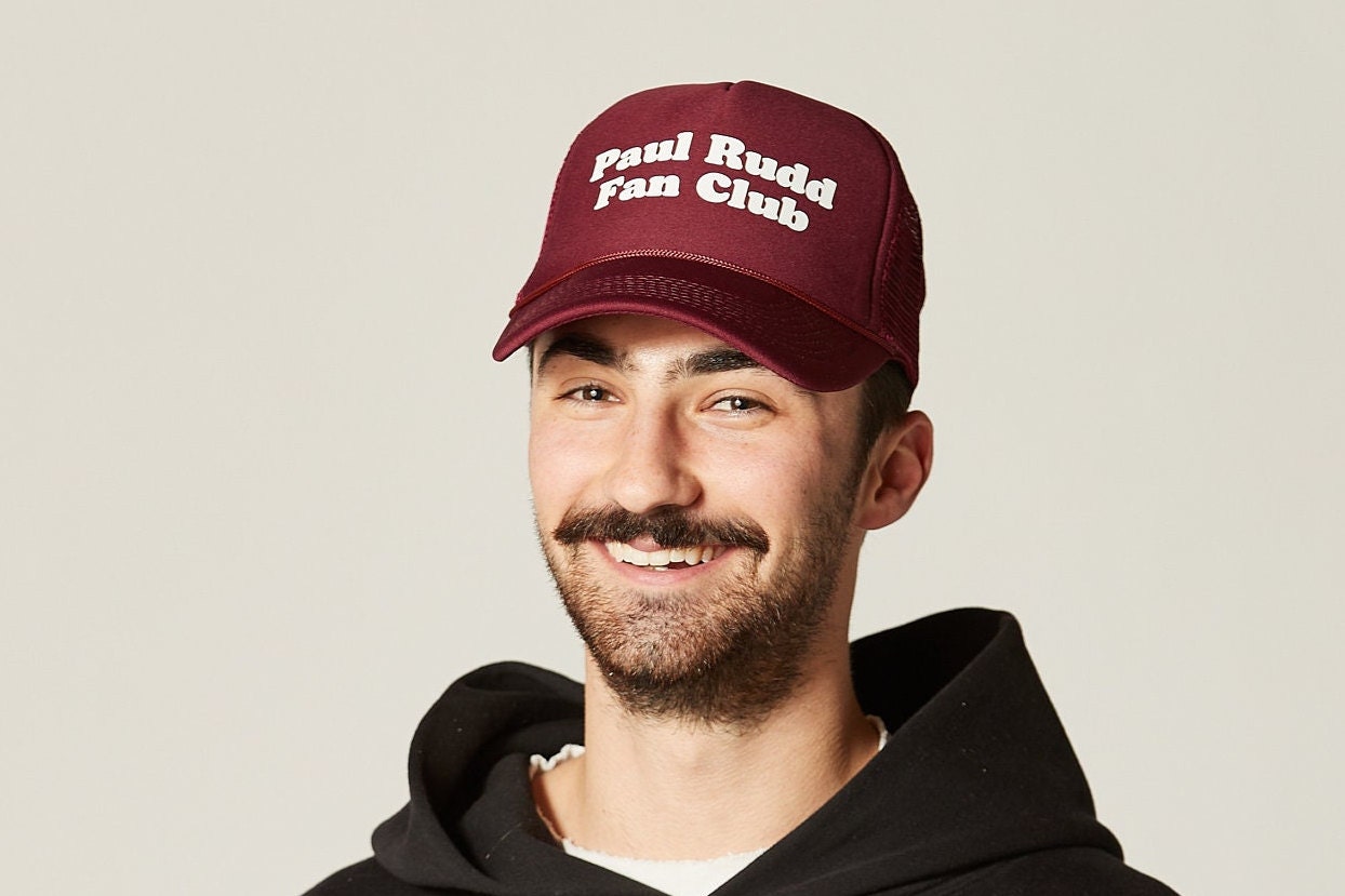 Paul Rudd Fan Club Trucker Hat Custom Hat Custom Trucker - Etsy