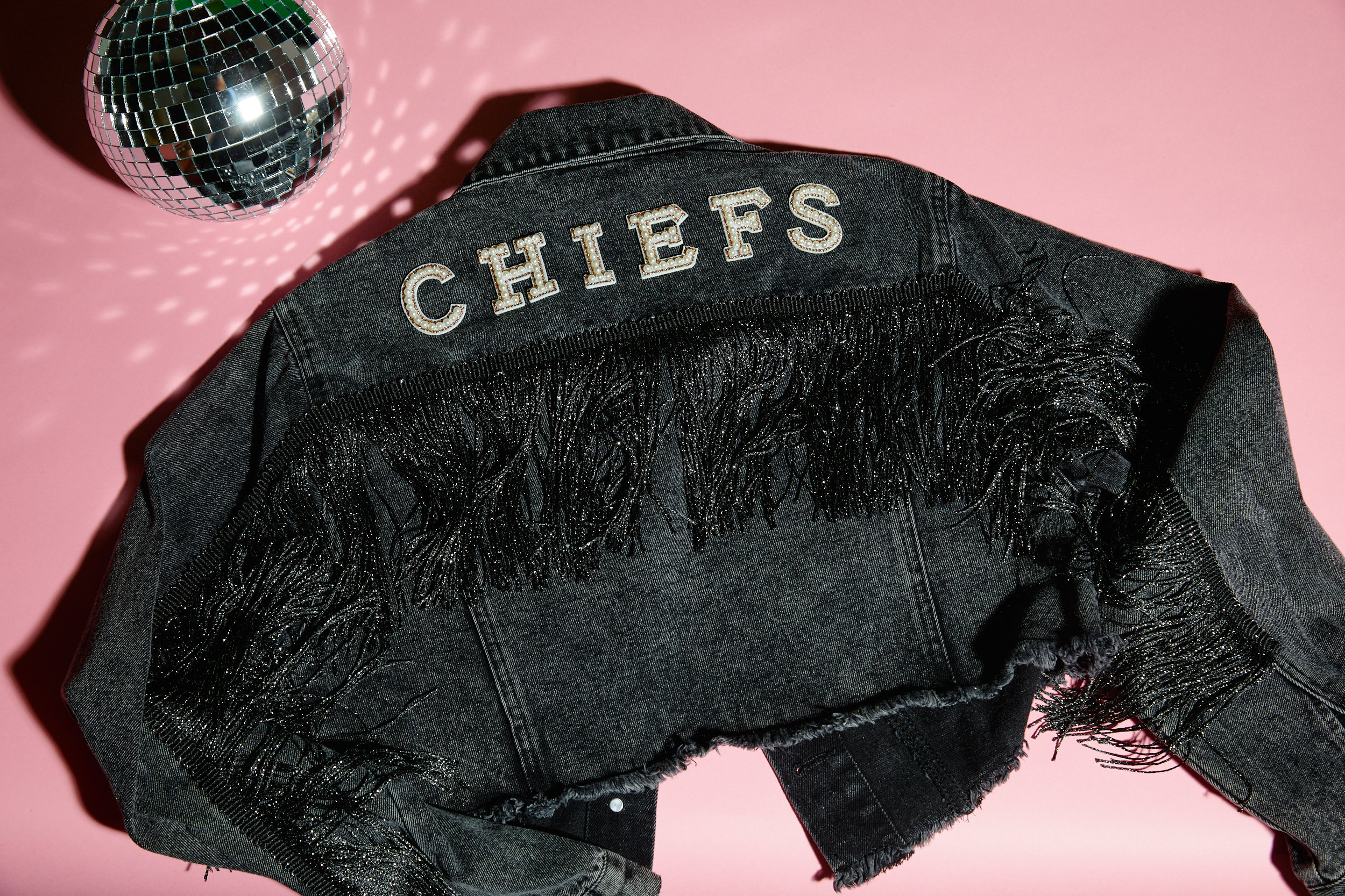 50% OFF Kansas City Chiefs Fan Jean Jacket, KC Chiefs, Chiefs Jean ...