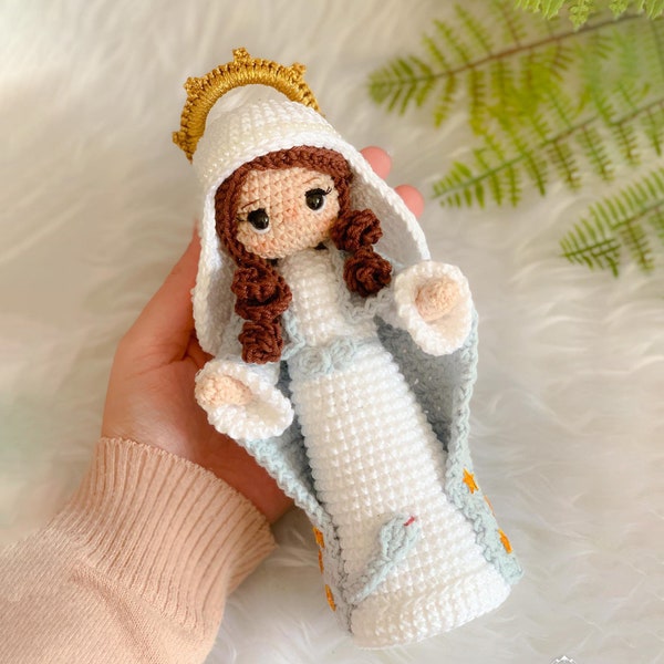 Mother Mary Crochet Pattern - Etsy