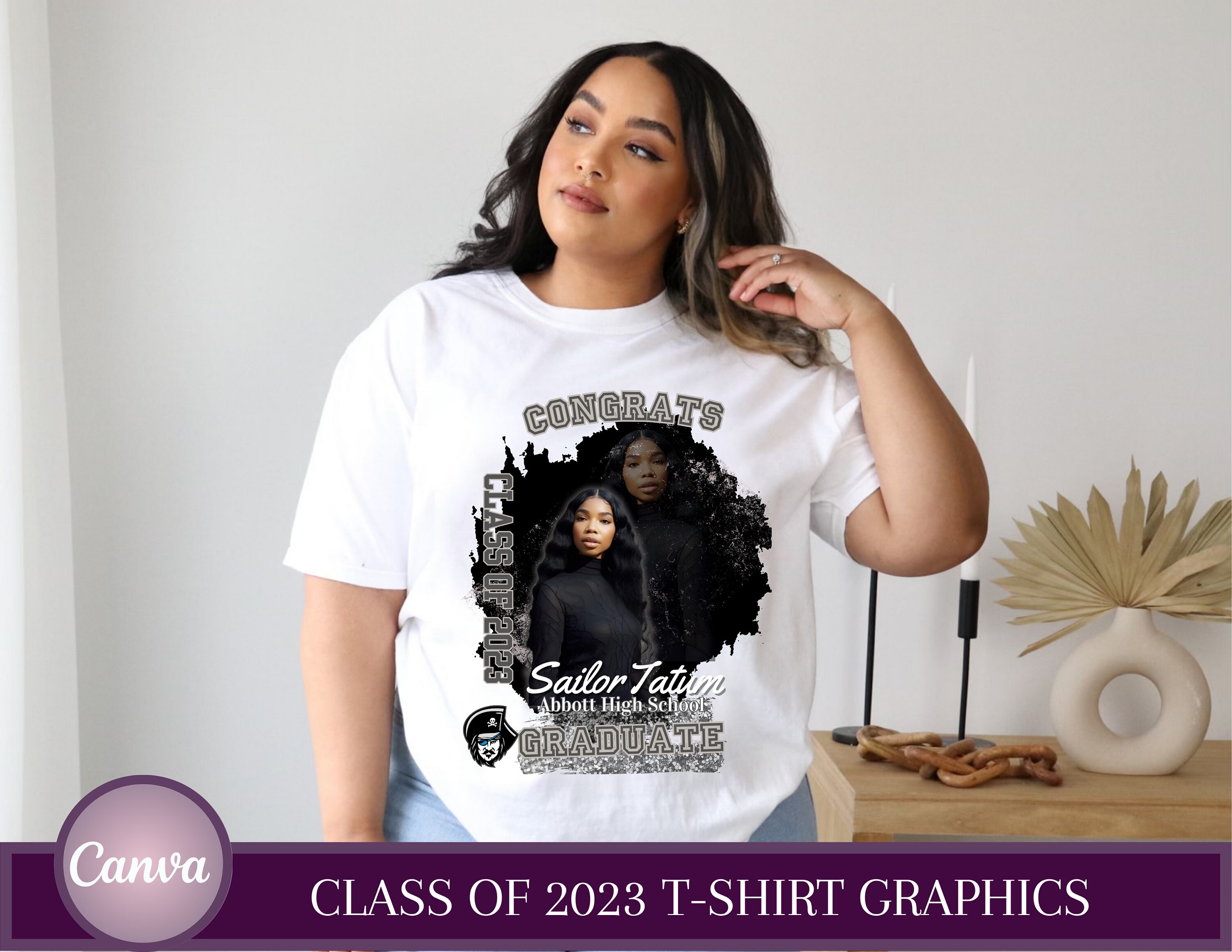 Graduation T-shirt Template| Graduation T-shirt Design| Class of 2023 T ...