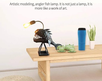 Angler Fish Lamp | Etsy