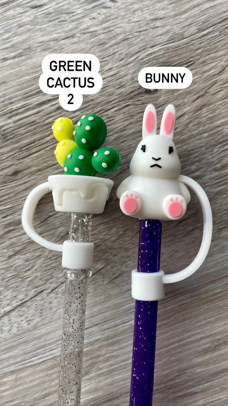 Straw Toppers / Straw Charms / Straw Covers - Etsy