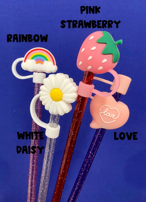 Straw Toppers / Straw Charms / Straw Covers - Etsy