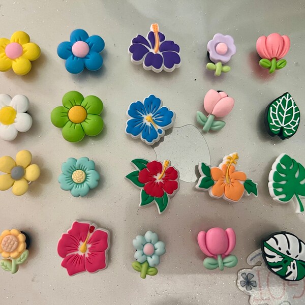 Flower Plant Jibbitz - Etsy