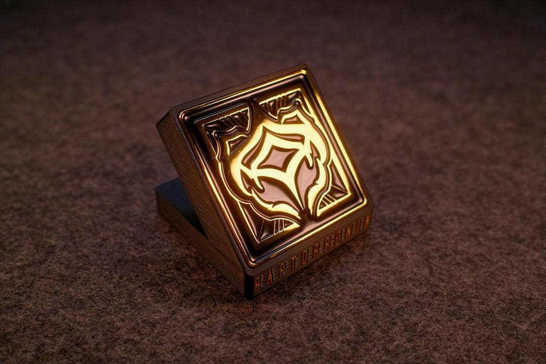 Warframe True Master Emblem Pin Holder - Etsy