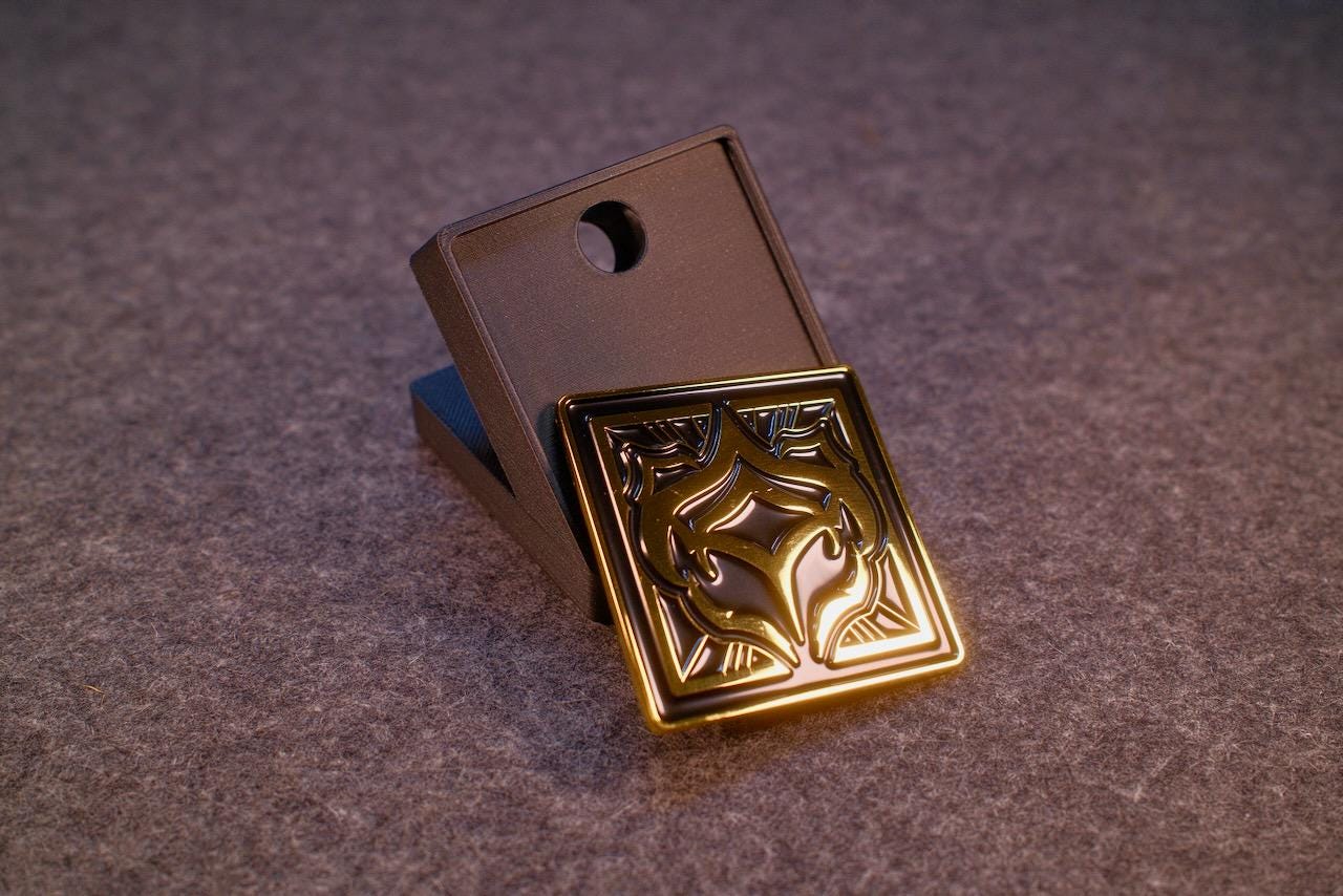 Warframe True Master Emblem Pin Holder - Etsy