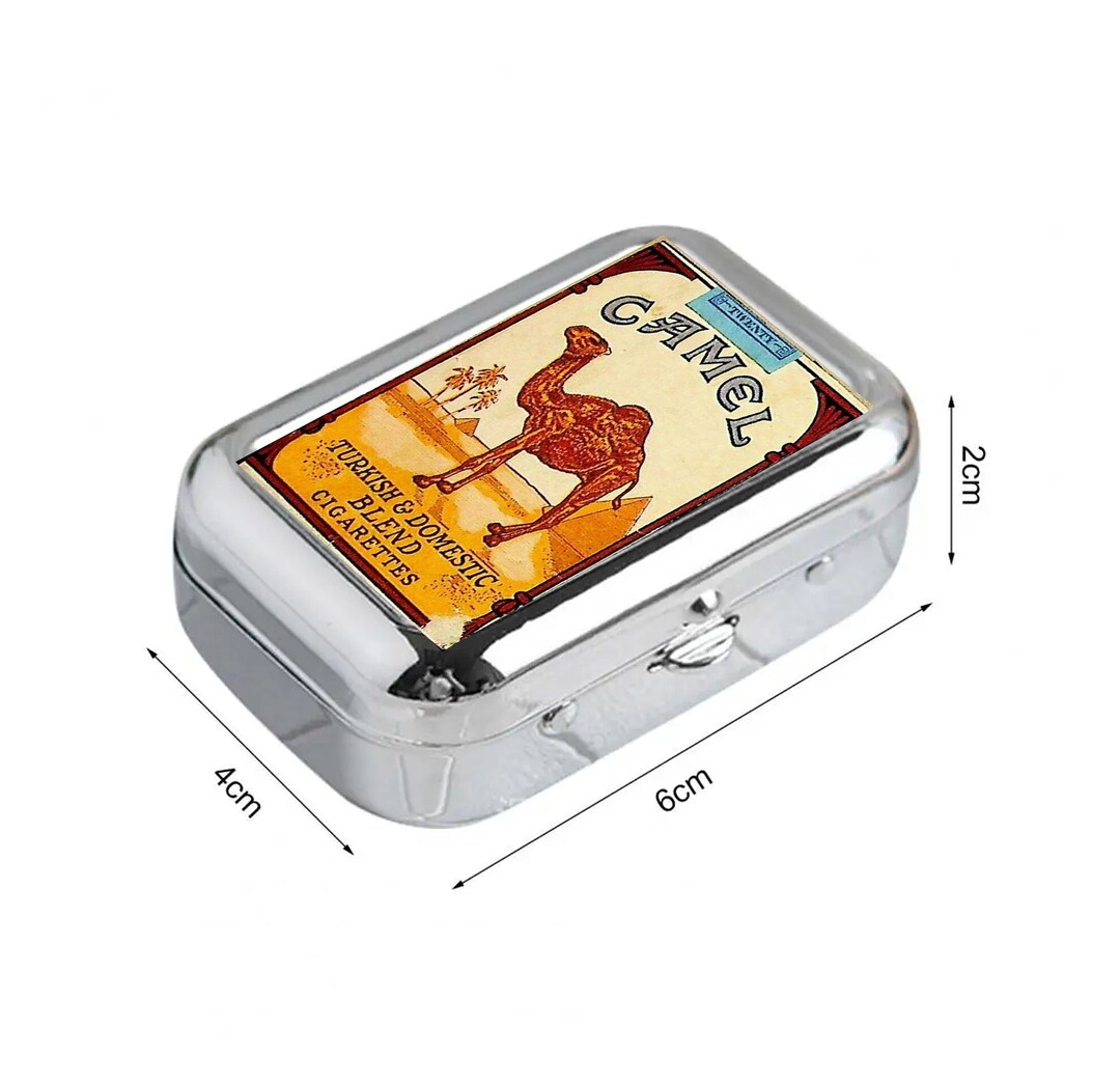 Camel Cigarette Ashtray Handmade Vintage Metal Holder Box Case - Etsy