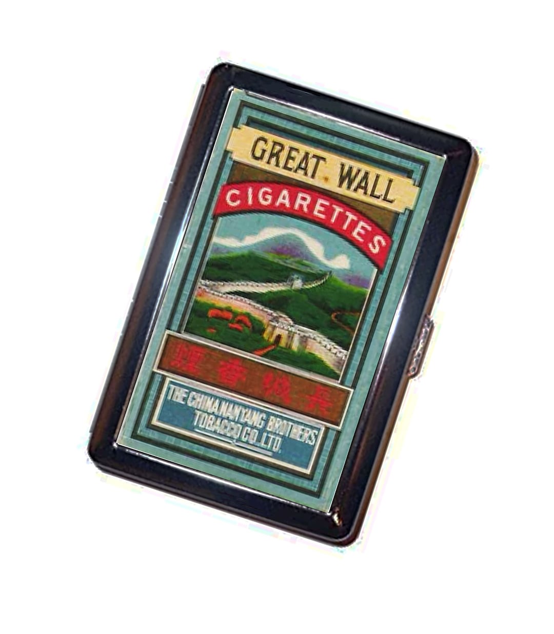 Great Wall Cigarettes Cigarette Case Handmade Metal Wallet Stash ...