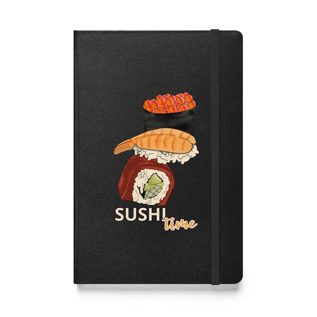 Hardcover Bound Notebook Sushi Time - Etsy