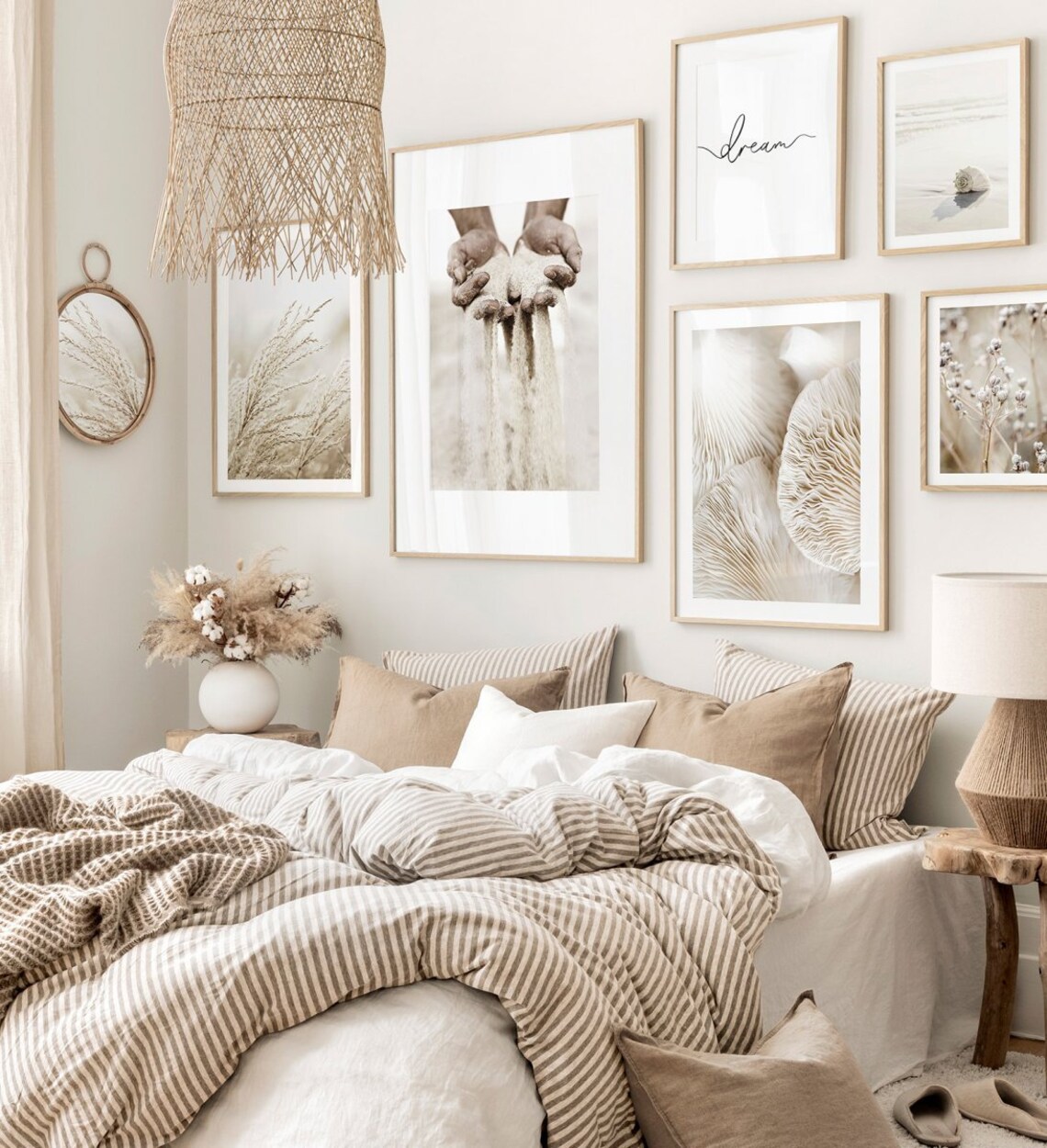 Soft Touches Wall Art,bedroom Wall Painting, 6 Sets of Wall Art,new ...