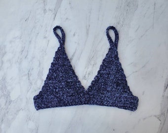 VELVET BRALETTE// Customisable - Etsy
