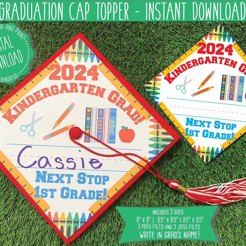 Graduation Cap Decal - Etsy