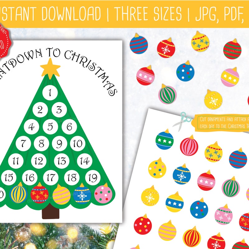 Christmas Countdown - Etsy