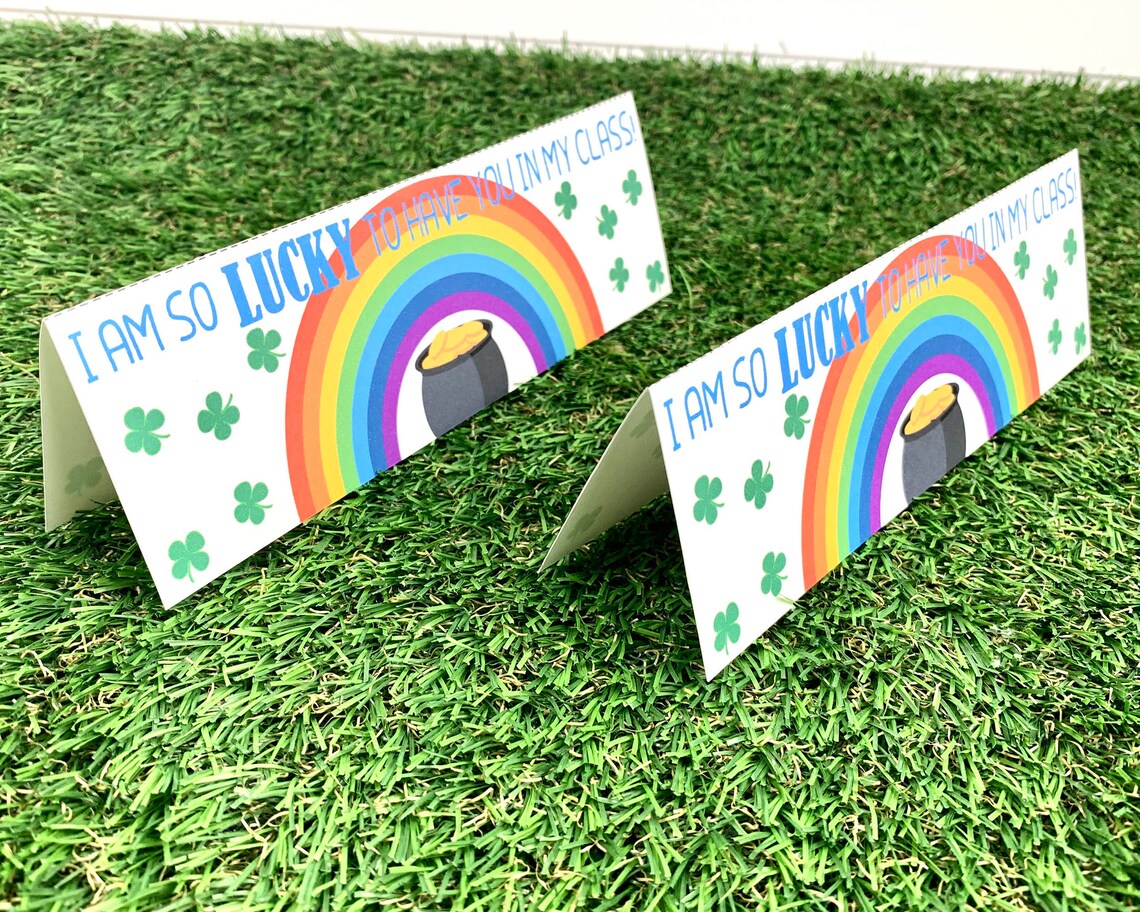 St Patricks Day Bag Toppers Printable St Patricks Bag - Etsy