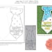 Father's Day Neck Tie Coloring Card Printable, Father's Day Card ...