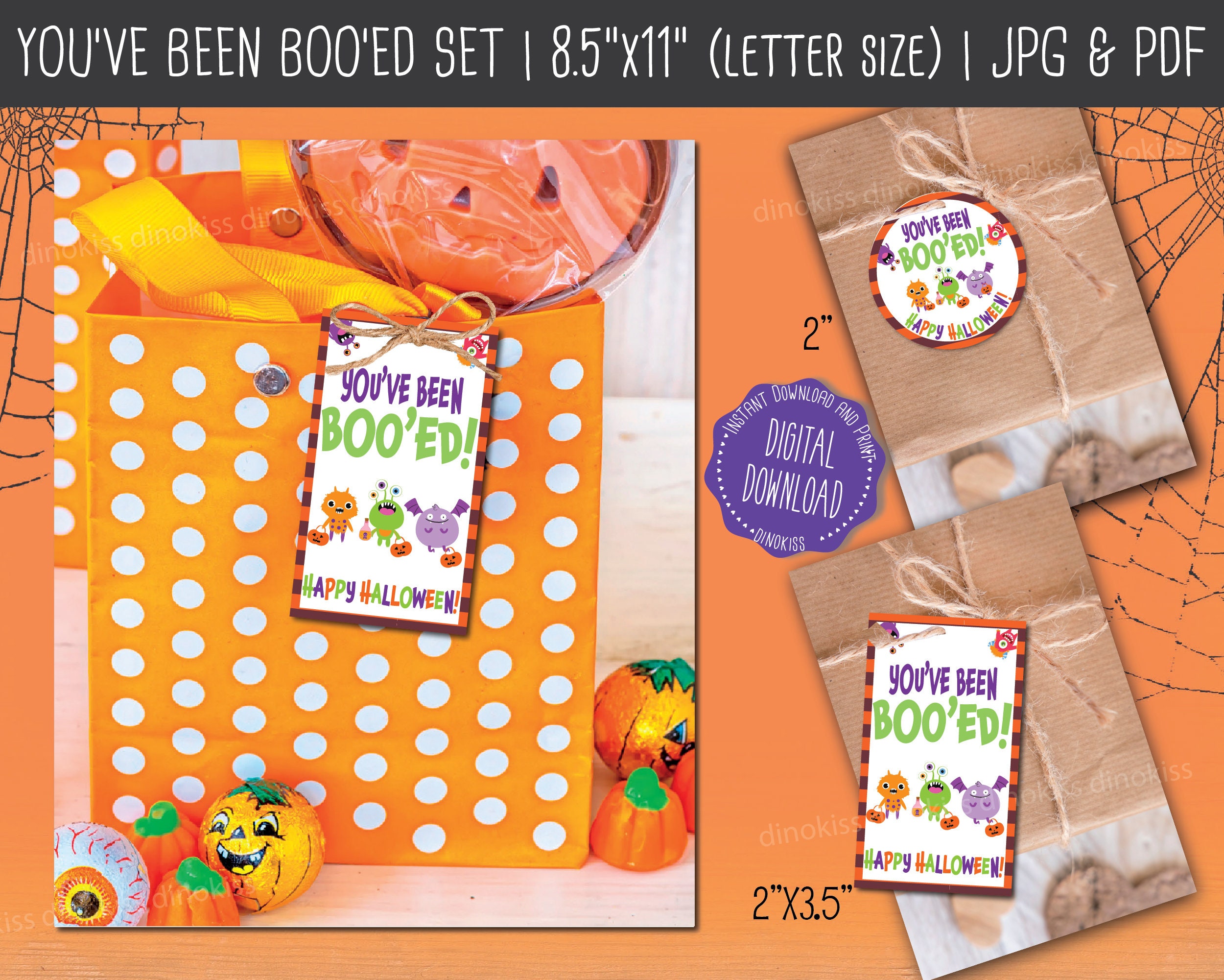 You've Been Booed & We've Been Booed Printable Set, Youve Been Booed ...
