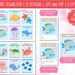 Valentines Day Cards Printable, Under the Sea, Valentines Day Card ...
