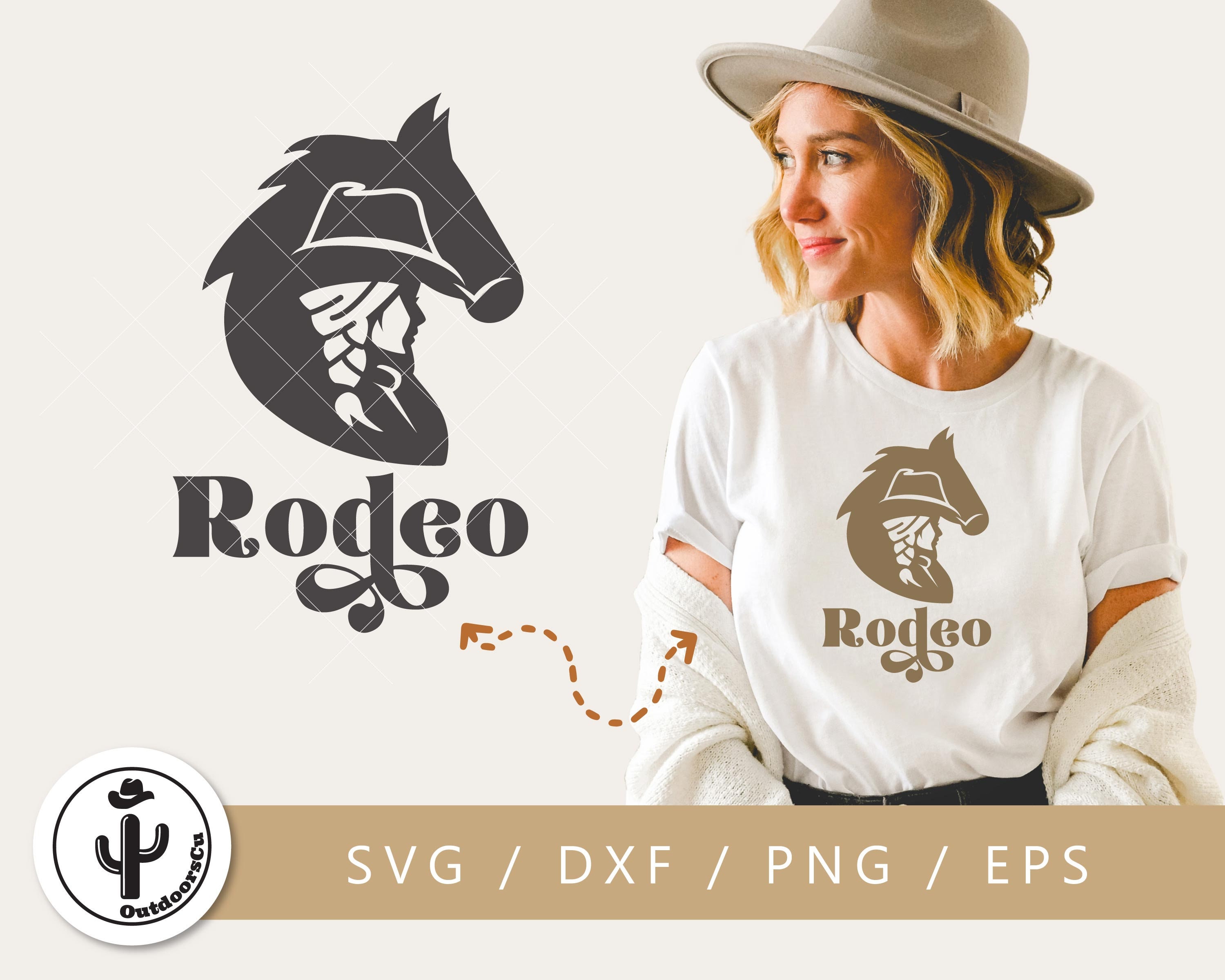 Rodeo Horsewoman Svg Png Cut File American Cowgirl SVG Women's Rodeo ...