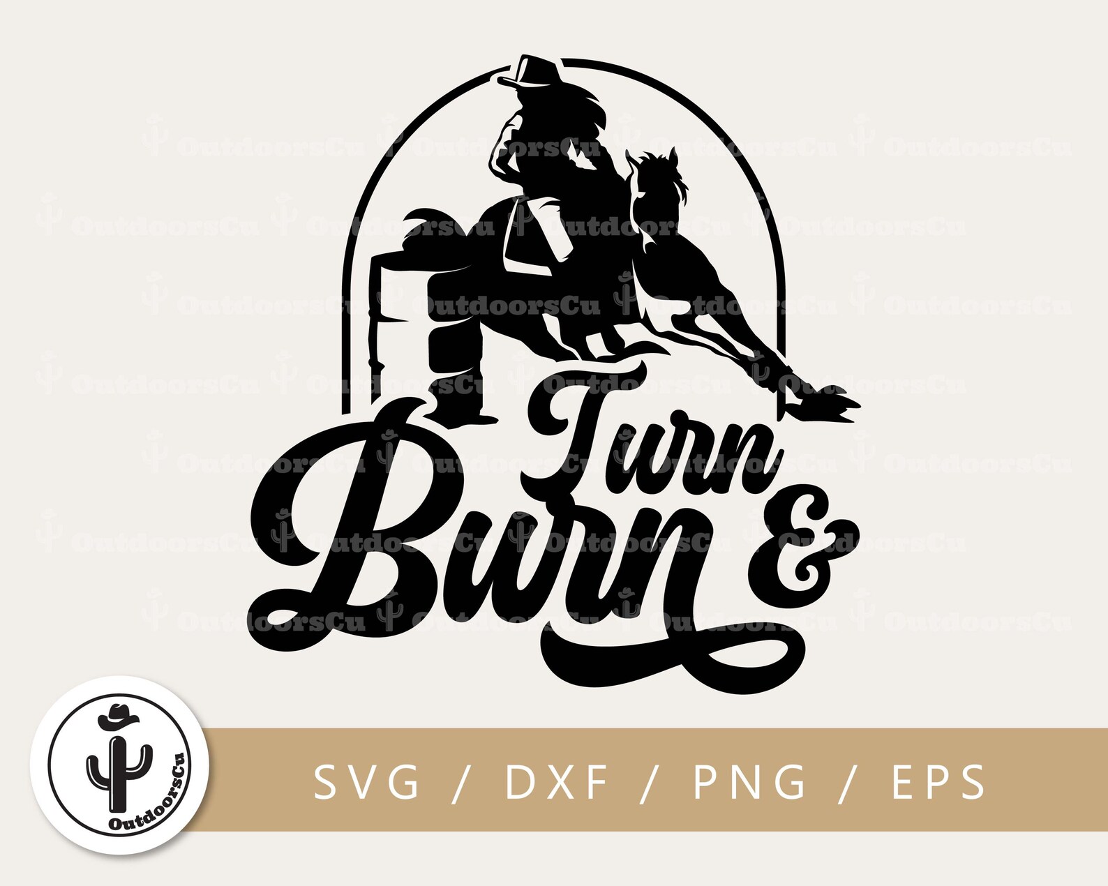 Set of Barrel Racing Graphics | SVG PNG Cut File | Design Bundles of ...