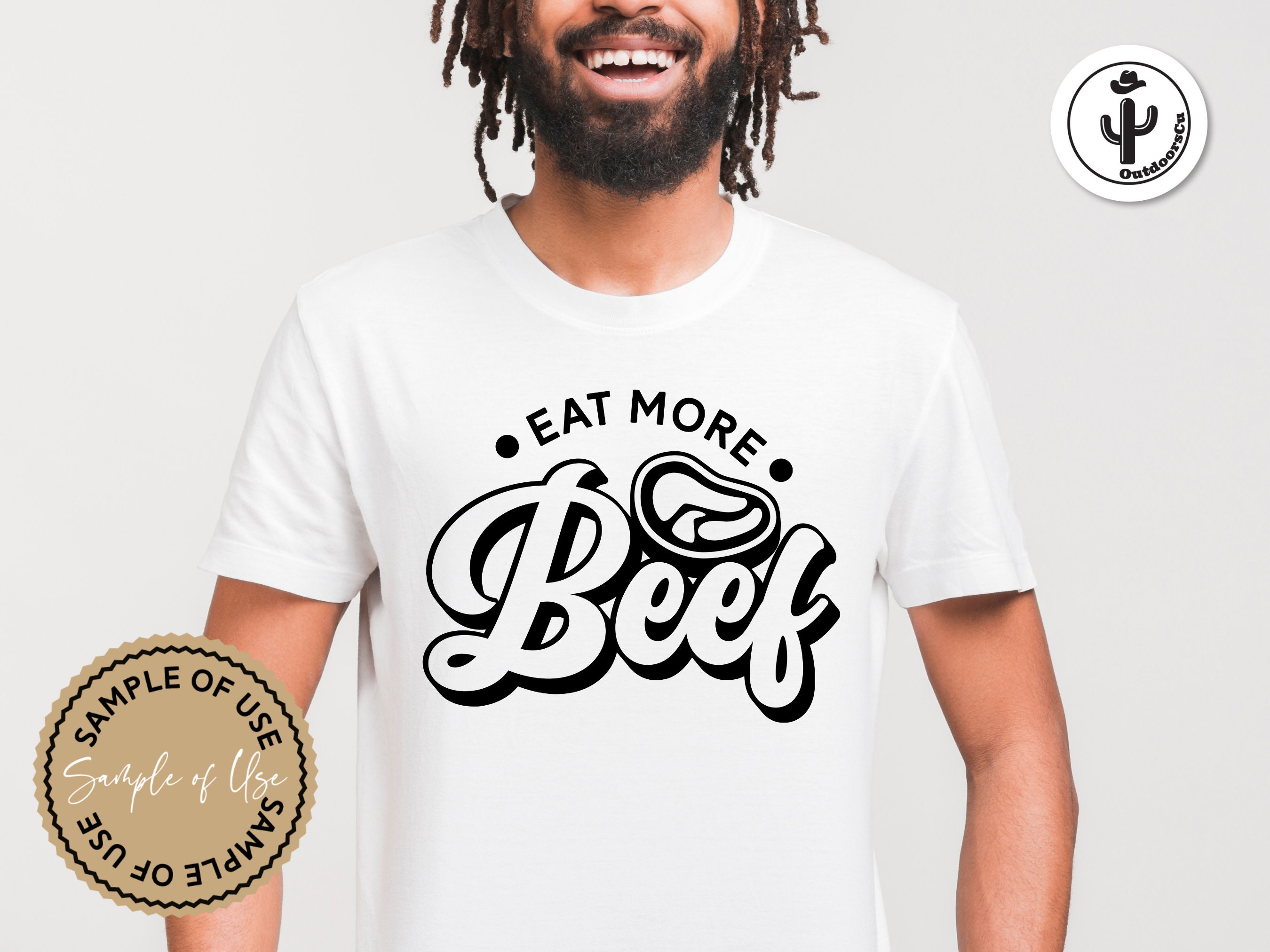 Eat More Beef SVG Png Cut File | American Beef Svg | Not Vegan | Meat ...