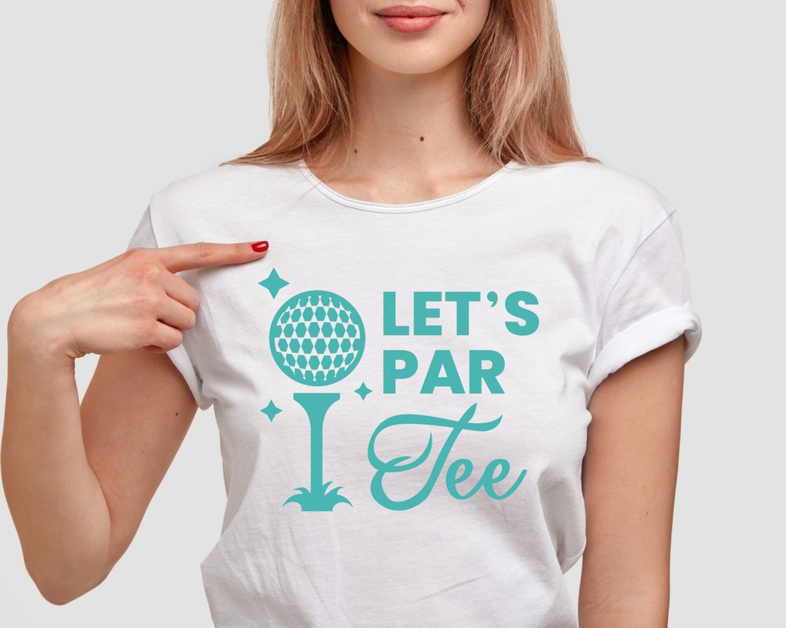 Lets Par Tee SVG PNG Cut File Golf Life Golf Ball Youth - Etsy