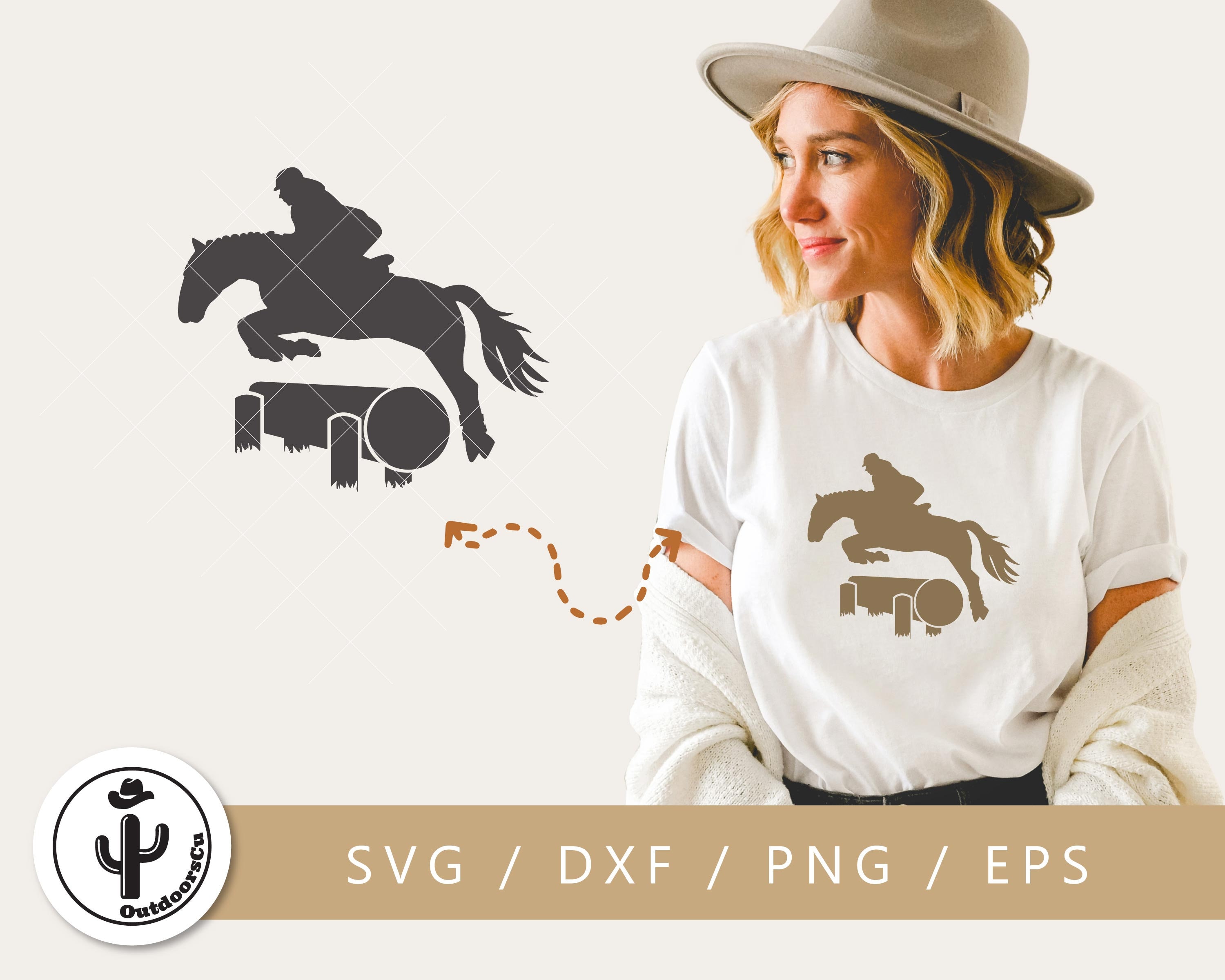 Cross Country Riding Silhouette Svg | Eventing Svg Png Cut File ...