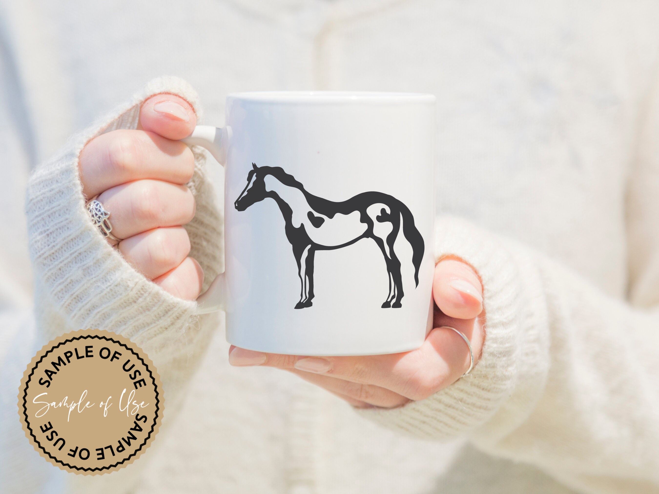 American Paint Horse Svg Png Cut File Pinto Horse Svg Farm Animal Clip ...