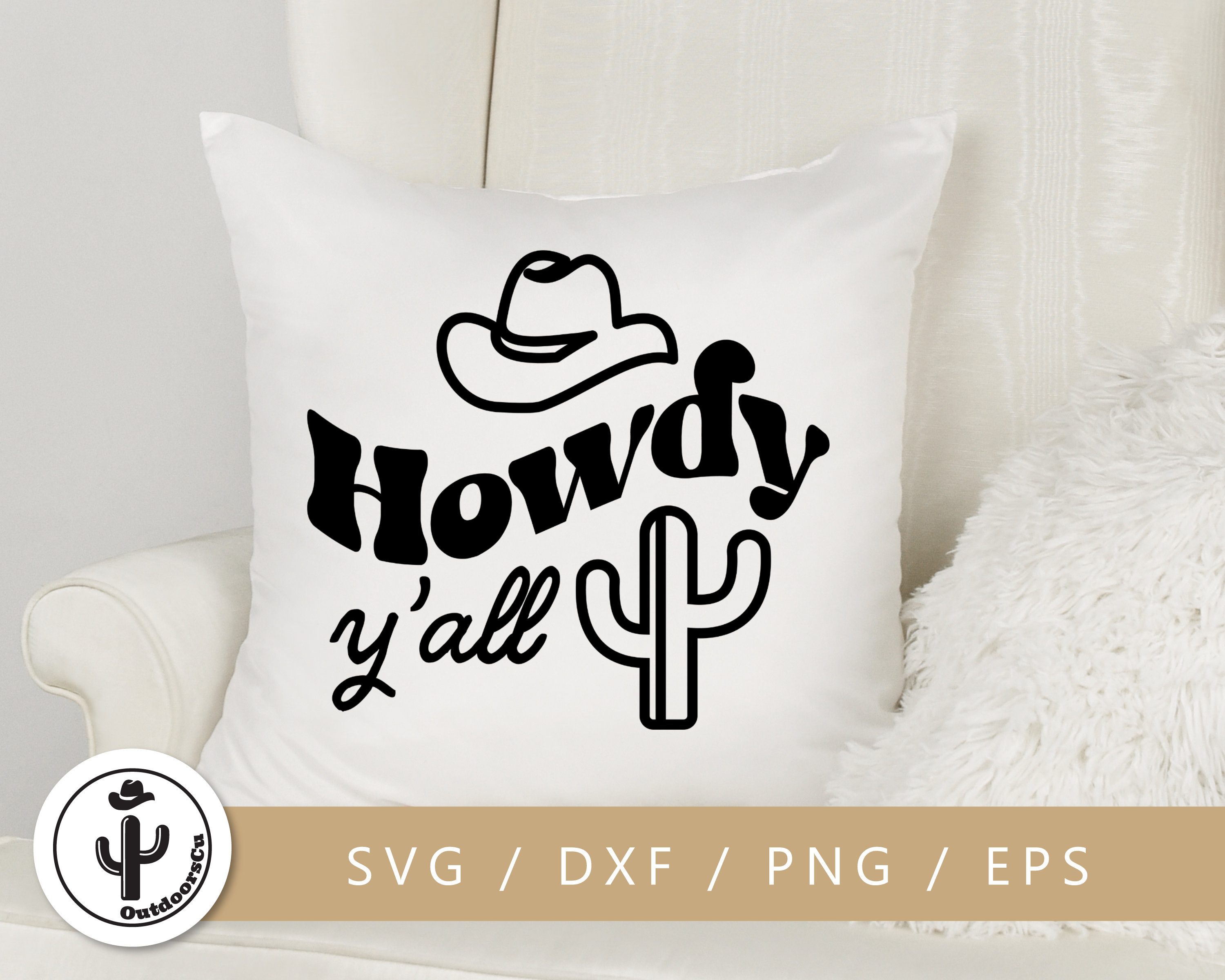 Howdy Yáll Wave Lettered Svg Png Cut File | American Slang Quotes ...