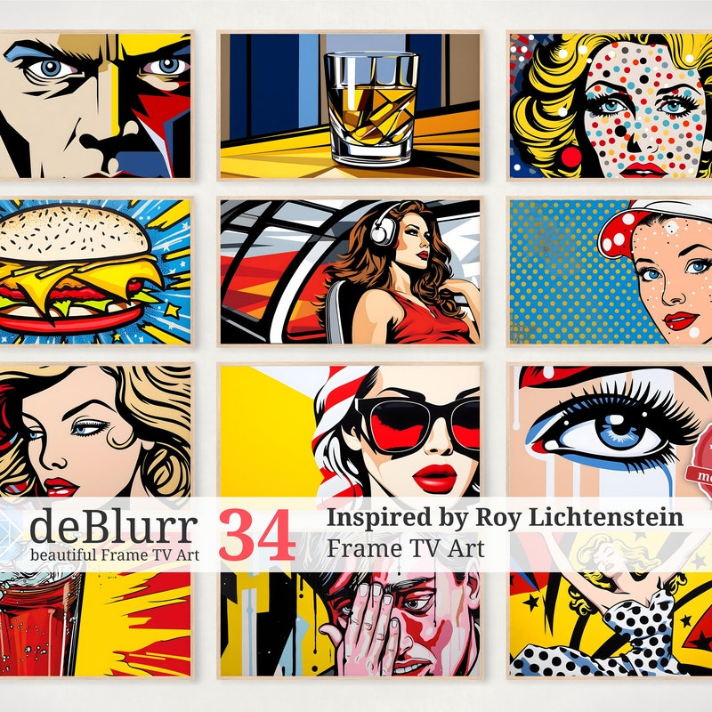 Lichtenstein - Etsy