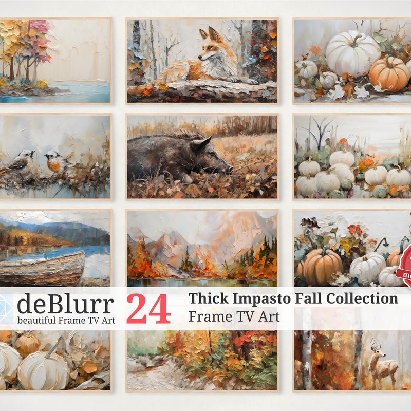 Frame Tv Art Fall - Etsy