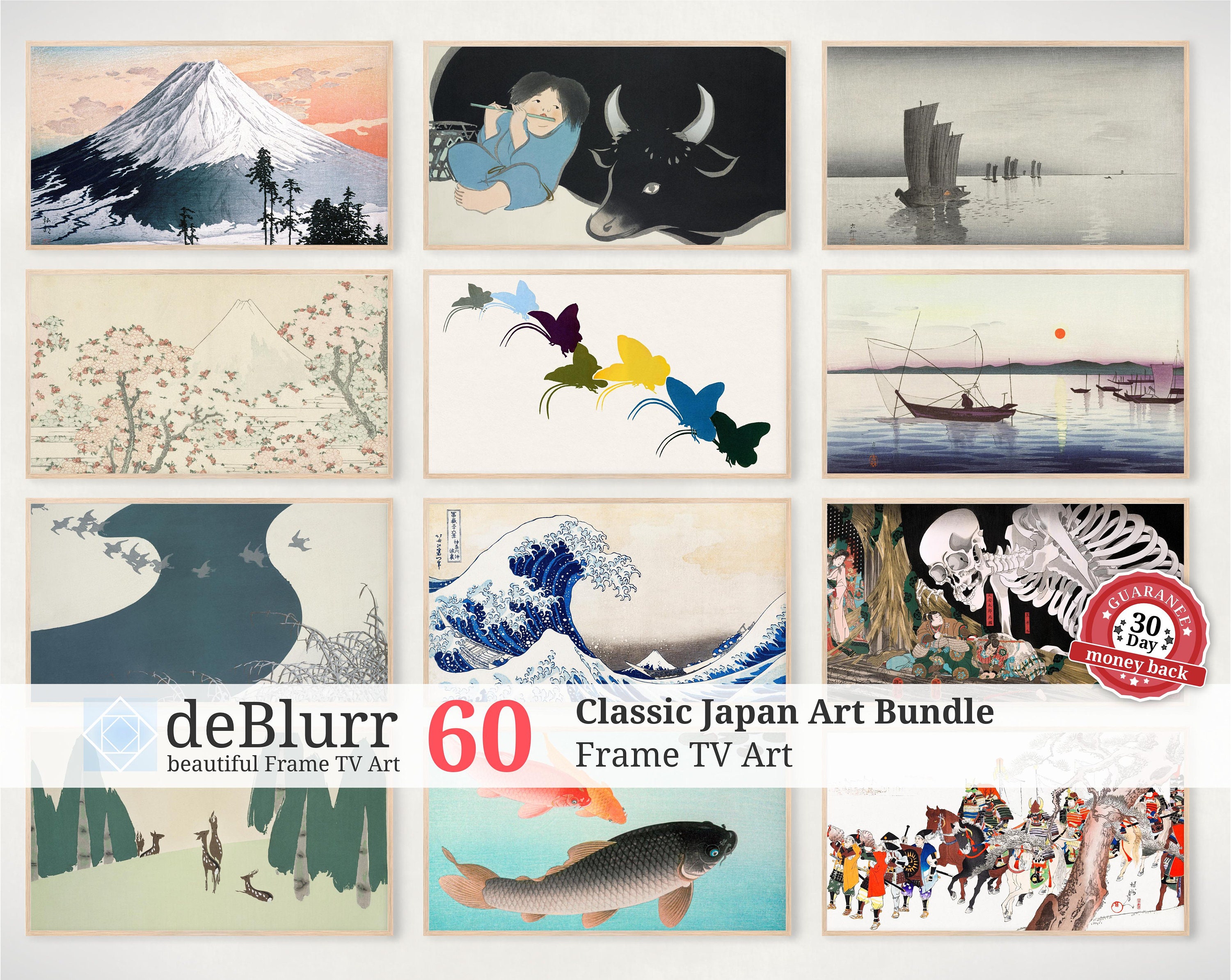 Japan Wave Style Frame