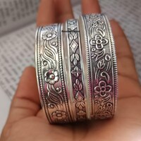 Fist .925 Sterling Silver West Indian Bangles, Bangle Set, Caribbean ...