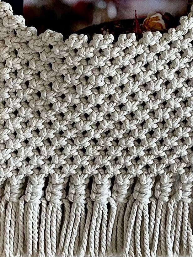 Macrame Book Hanger, Wall Pocket, Wall Organizer, Wall Hanging, Gift ...